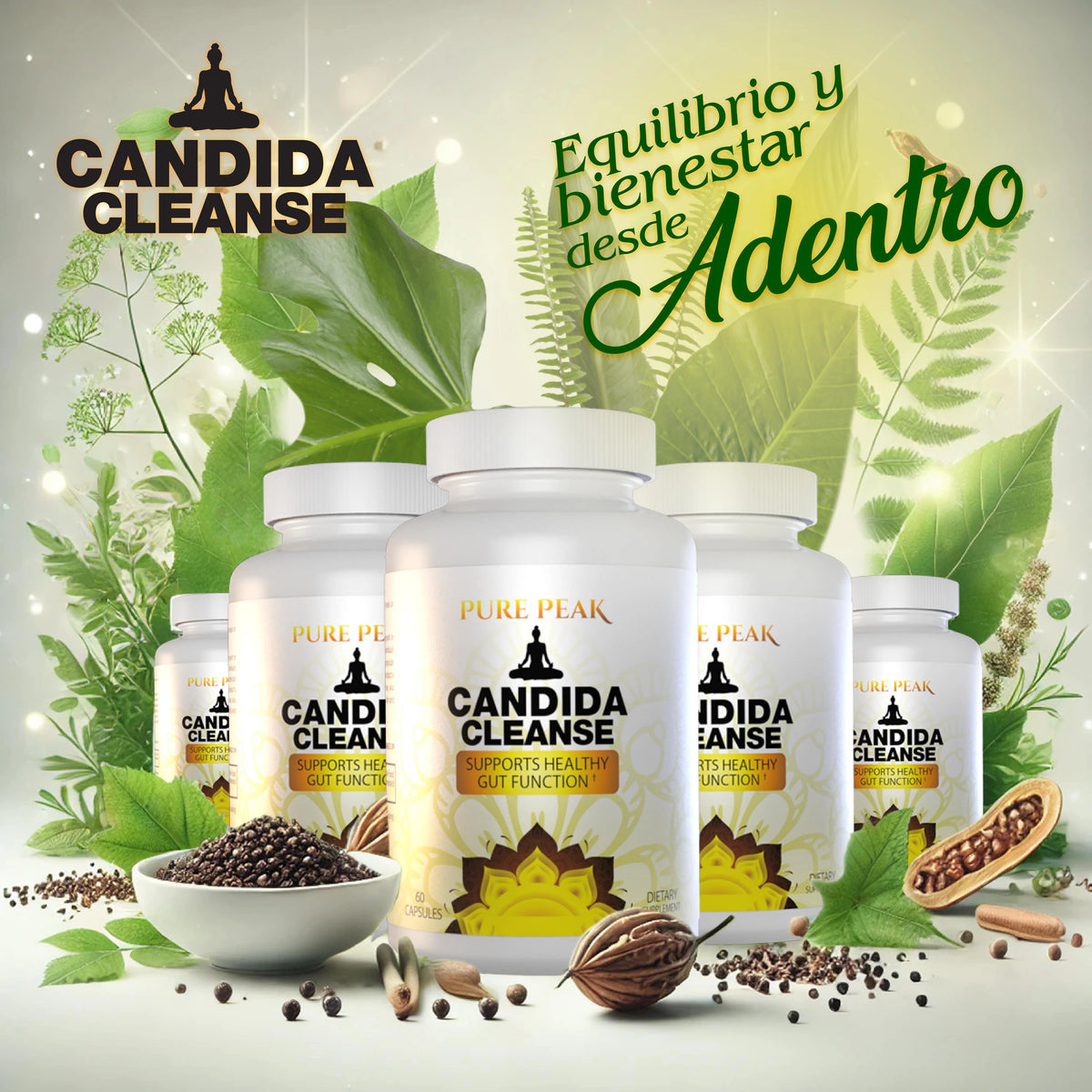 SUPLEMENTO NATURAL CANDIDA CLEANSE– Jeasar Import - Perú